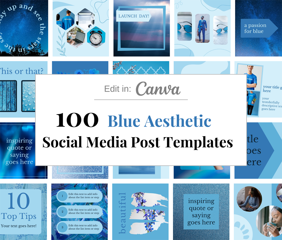 Social Media Templates for Canva | Instagram Post Template Designs