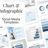 50 Charts & Infographic Social Media Canva Templates