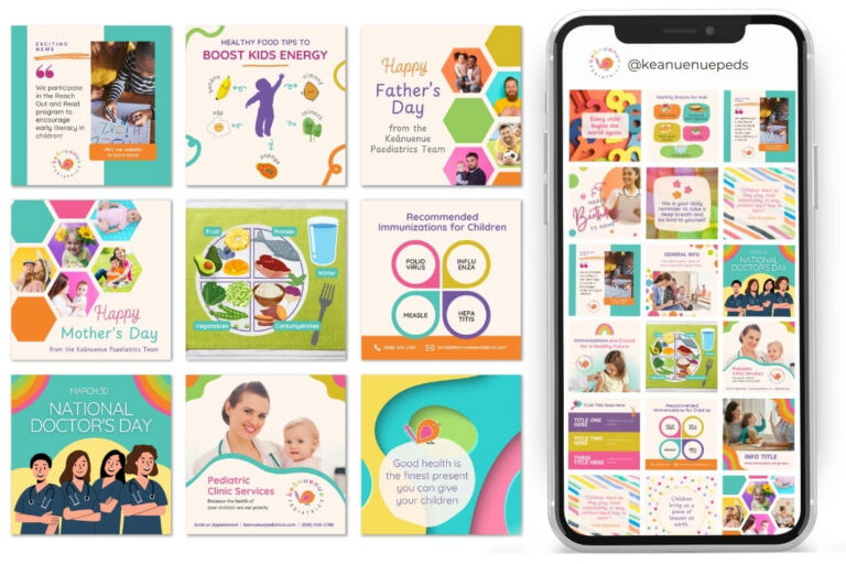 How a Pediatric Clinic Utilized Our Canva Templates
