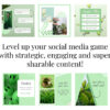 Green Instagram Post Canva Templates | The Creatives Desk