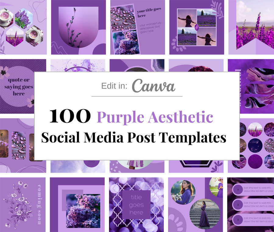 Social Media Templates for Canva | Instagram Post Template Designs